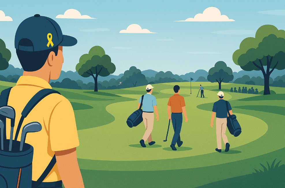 Why Are the Golfers Wearing Yellow Ribbons?