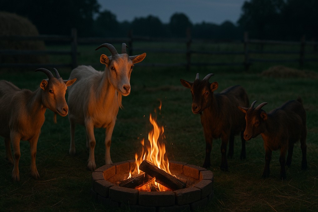 Why Do Goats Like Fire?